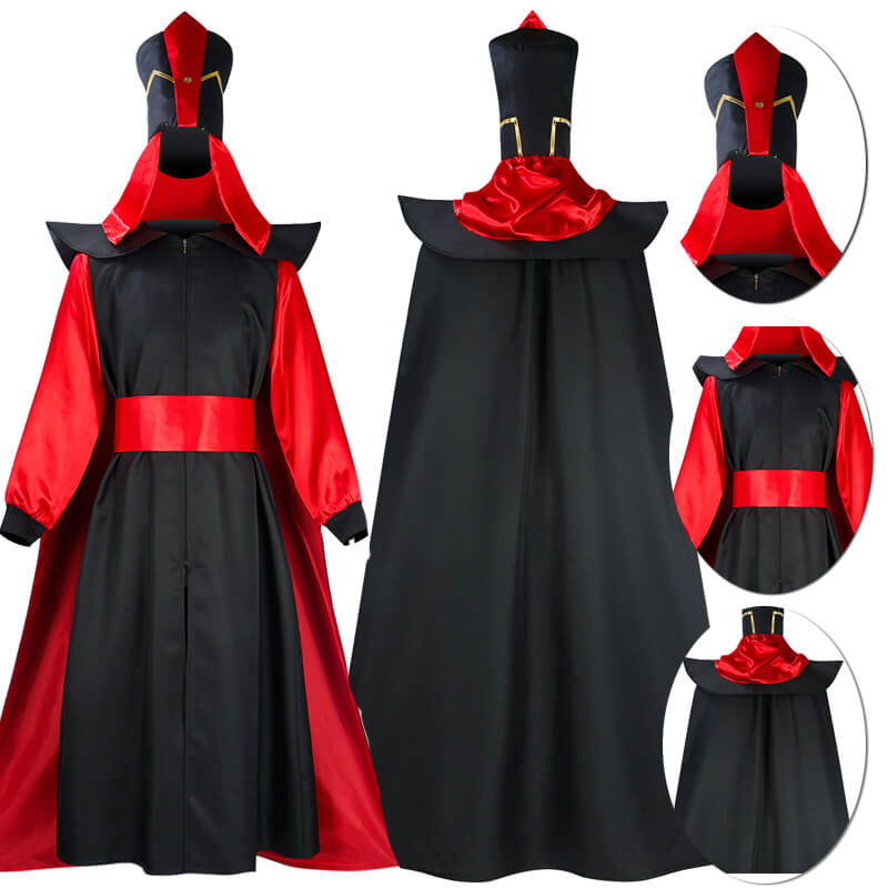 Jafar Villain Comic Costume Halloween Outfit – Foyacos