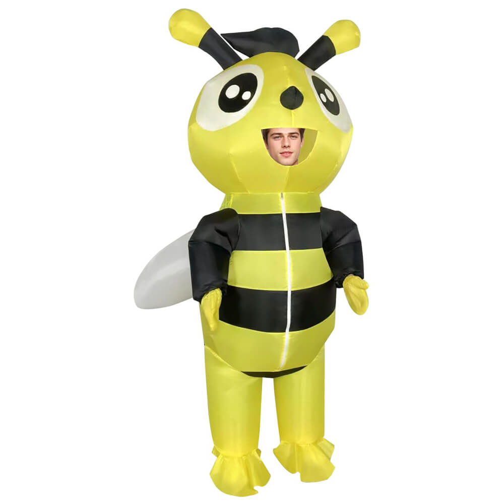 Adult Inflatable Bee Costume | Funny Bumblebee Blow-Up Suit for ...
