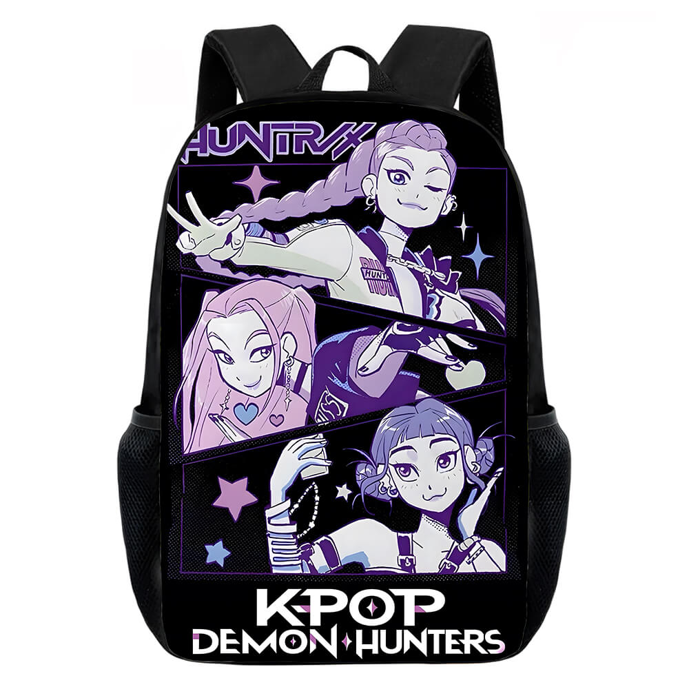 KPop Demon Hunters Backpacks Huntrix Teenager School Bag Waterproof Tr ...