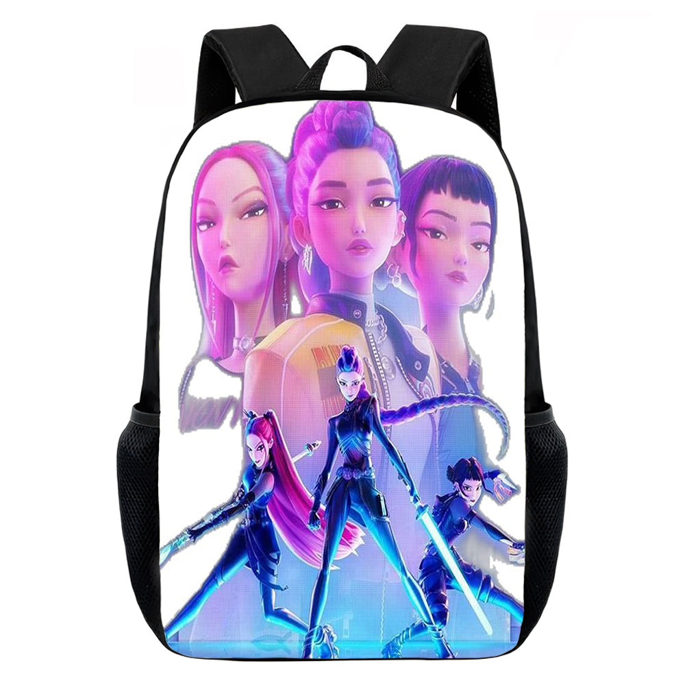 KPop Demon Hunters Backpacks Huntrix Teenager School Bag Waterproof Tr ...