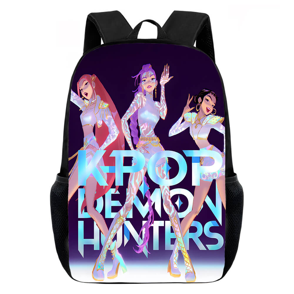 KPop Demon Hunters Backpacks Huntrix Teenager School Bag Waterproof Tr ...