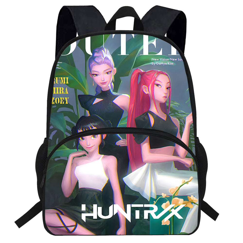 KPop Demon Hunters Backpacks Huntrix Teenager School Bag Student Trave ...
