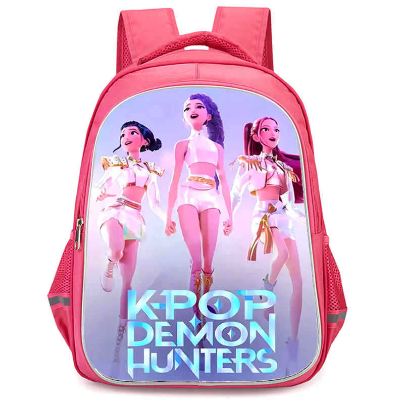 KPop Demon Hunters Backpacks Teenager School Travel Lightweight Backpa ...