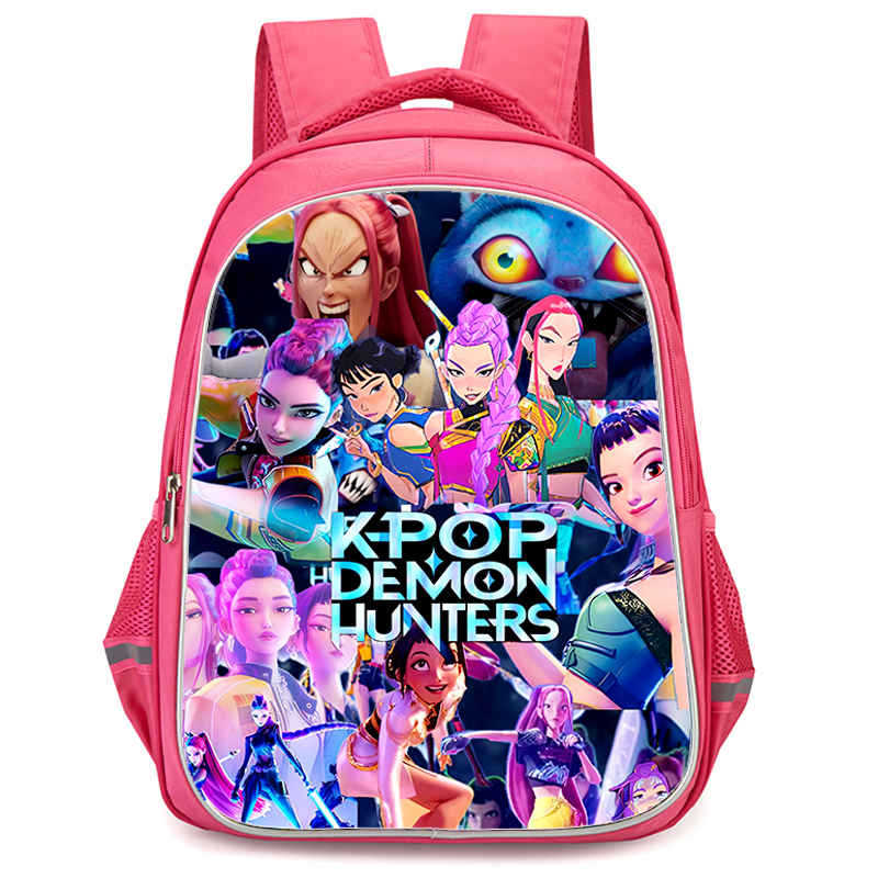 KPop Demon Hunters Backpacks Teenager School Travel Lightweight Backpa ...