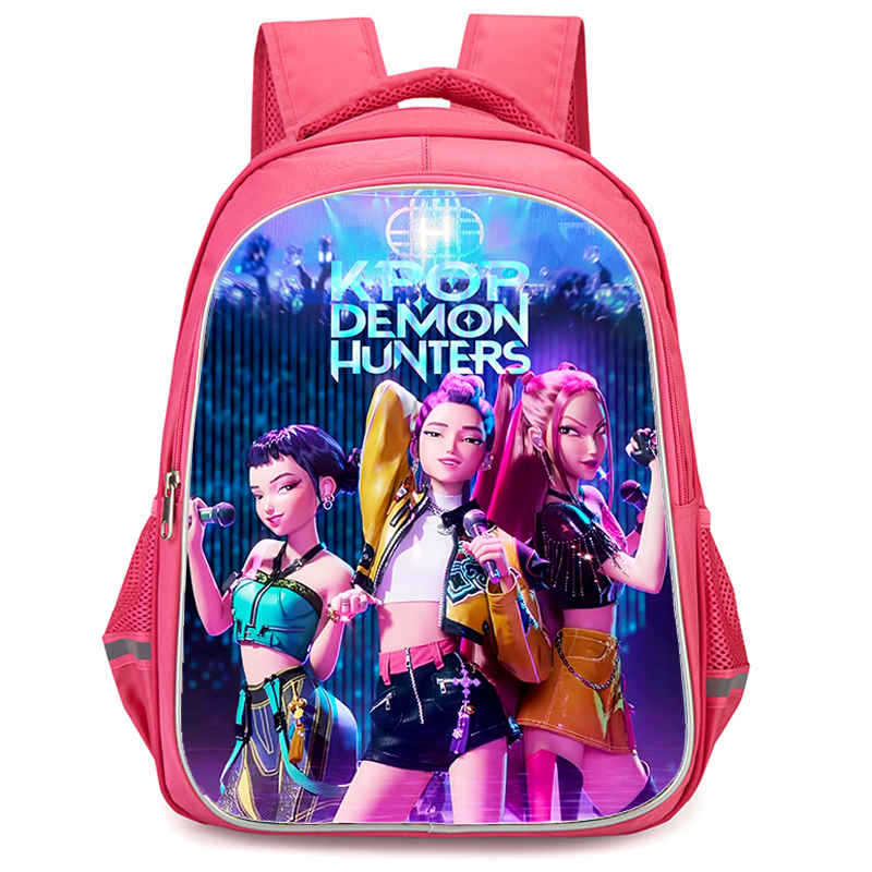 KPop Demon Hunters Backpacks Teenager School Travel Lightweight Backpa ...