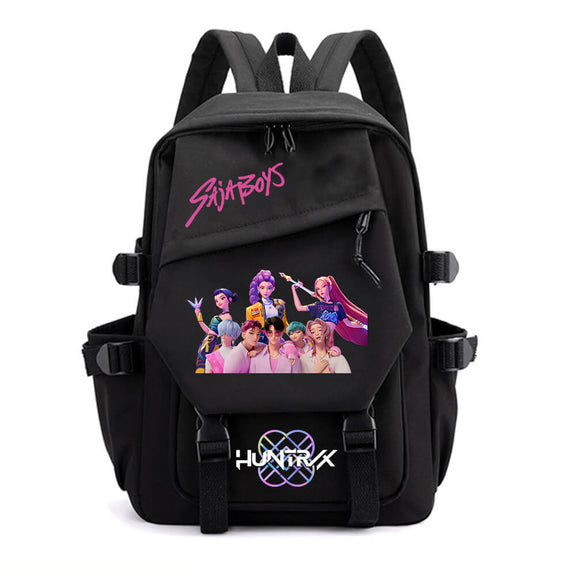 Kpop Demon Hunters Backpacks School Shoulder Bag Travel Backpack Unise ...