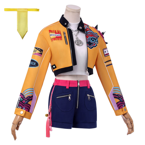 Rumi Huntrix KPop Demon Hunters Cosplay Costume – Foyacos