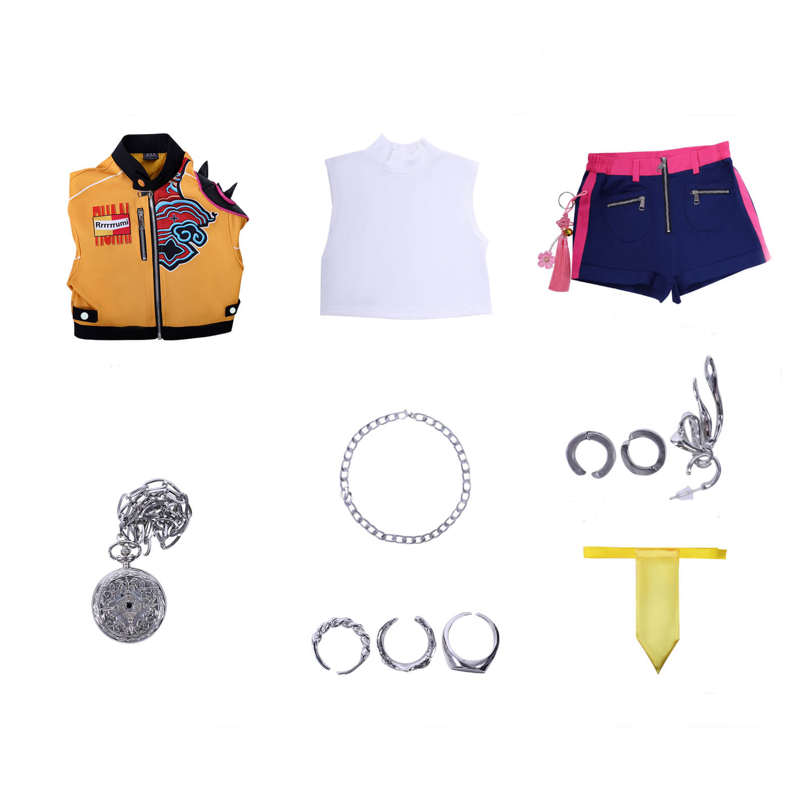 Rumi Huntrix KPop Demon Hunters Cosplay Costume – Foyacos