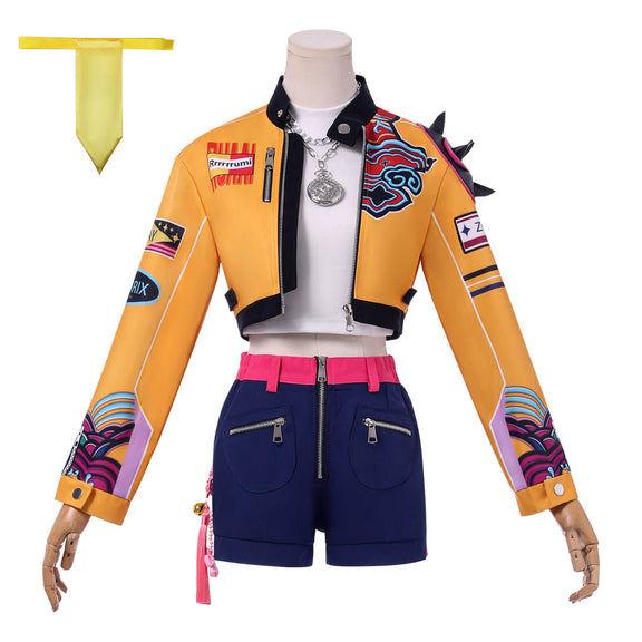 Rumi Huntrix KPop Demon Hunters Cosplay Costume – Foyacos
