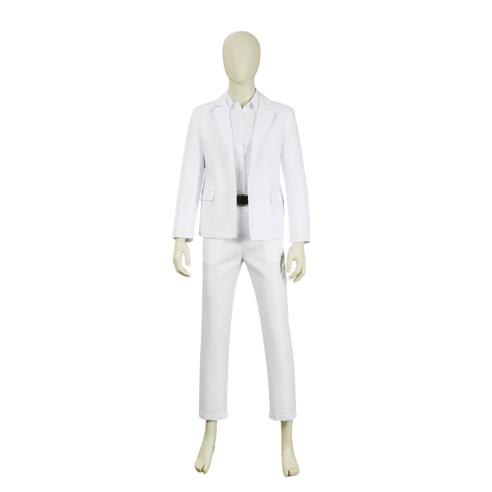 The Bad Guys Wolf Costume Pawpaw White Uniform Halloween Cosplay Suit ...