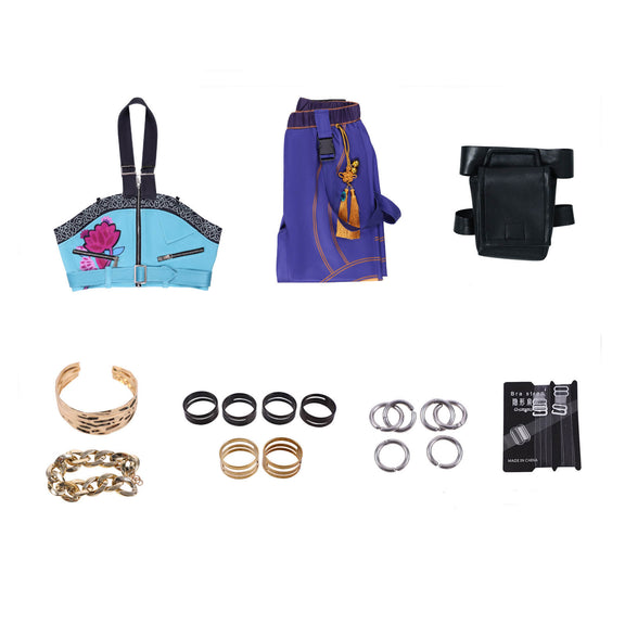 Zoey Huntrix KPop Demon Hunters Cosplay Costume – Foyacos